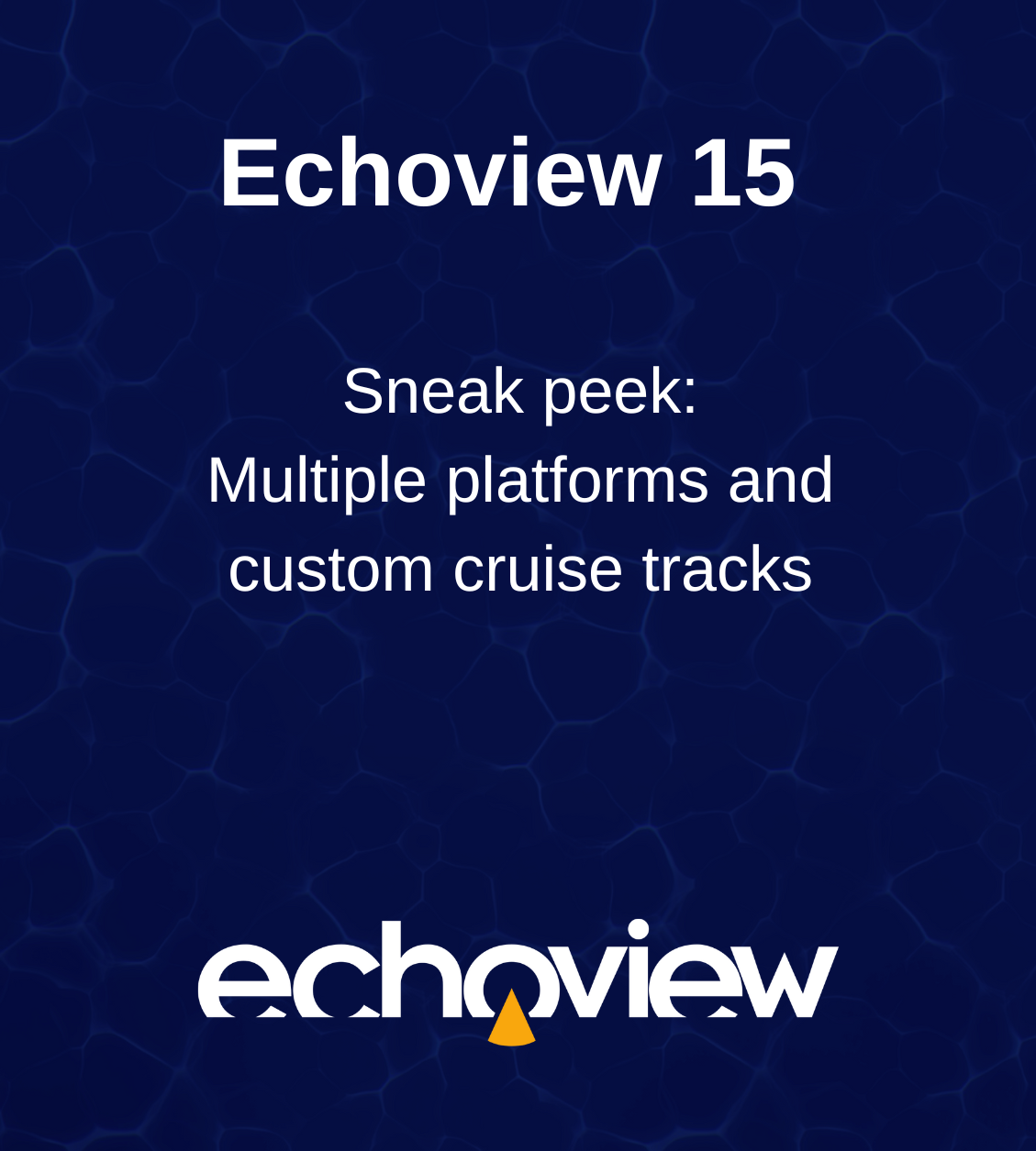 Coming soon in Echoview 15: multiple platforms and custom cruise tracks | Echoview
